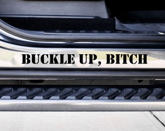 Car Door Jamb Decal - Etsy