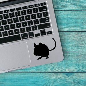 Vinyl Decal - Mouse V1 Silhouette Custom Vinyl Decal Sticker - Choose ...