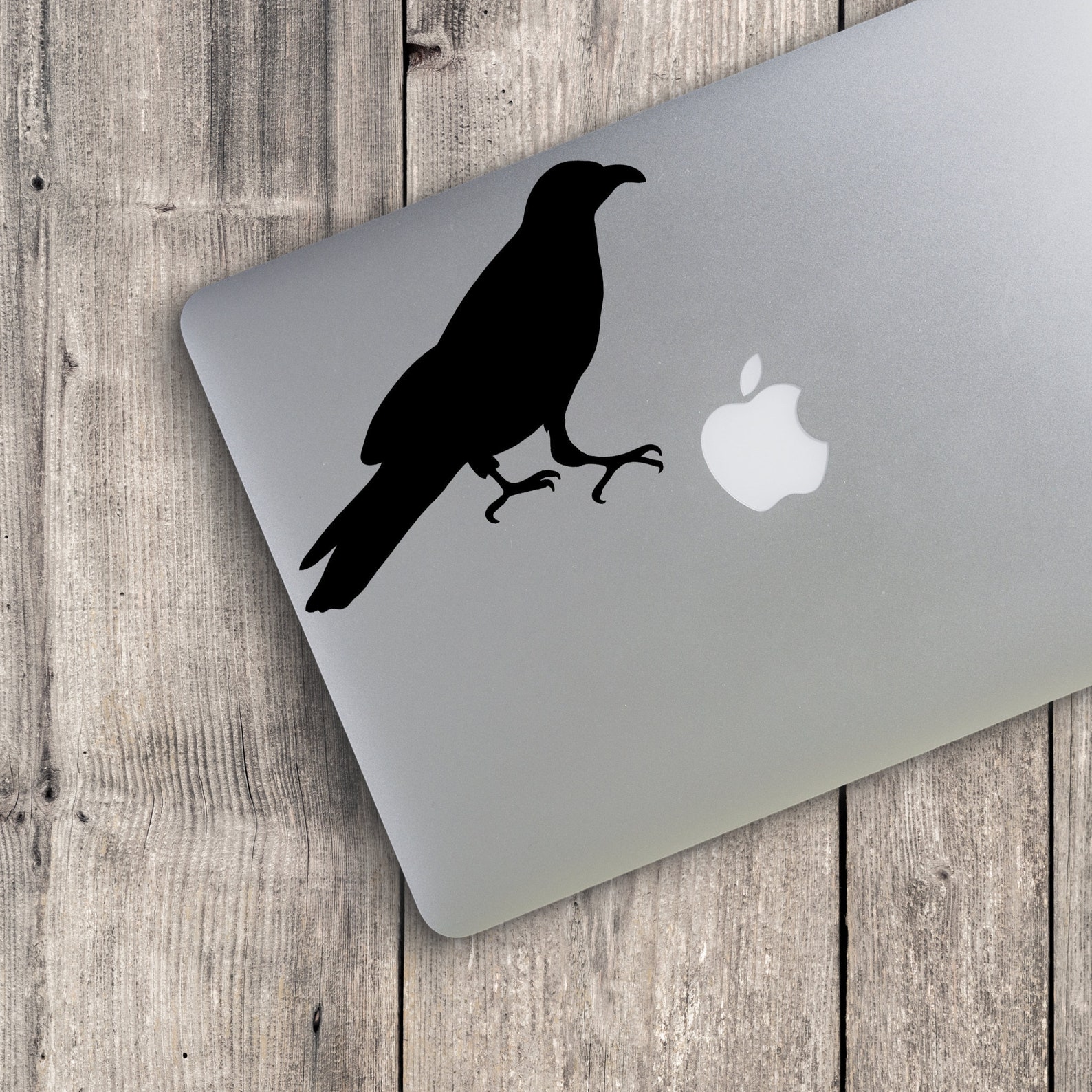 Crow Silhouette V2 Custom Vinyl Decal Sticker Choose Your | Etsy