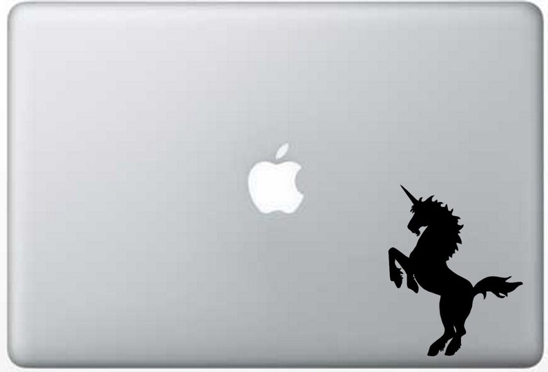 Vinyl Decal - Unicorn V2 Custom Vinyl Decal Sticker - Choose Your Color ...