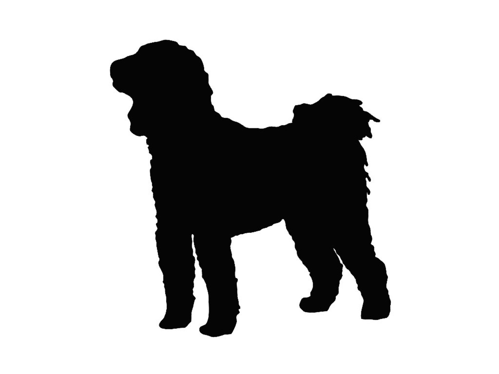 Cockapoo V2 Mixed Dog Breed Silhouette Custom Vinyl Decal - Etsy Finland