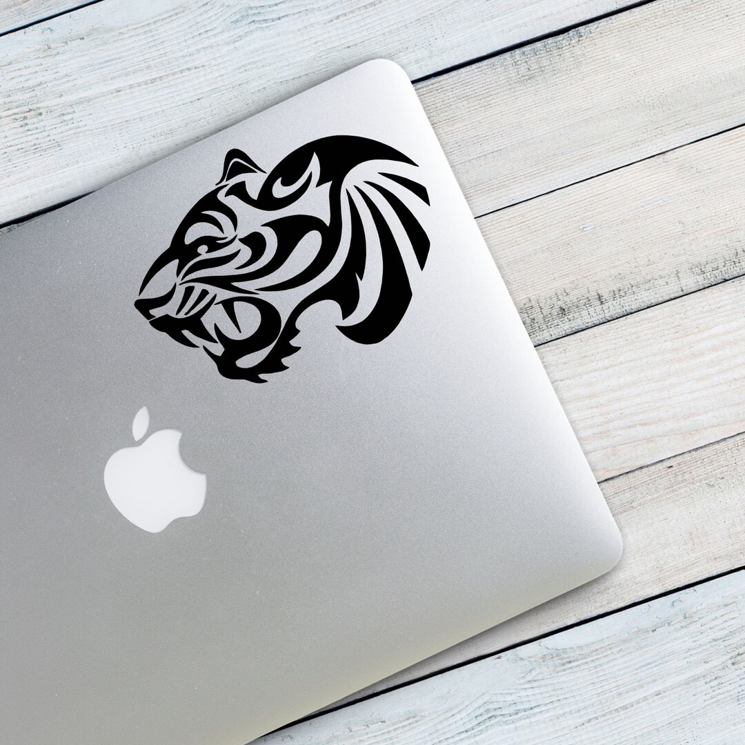 Tribal Tiger V1 Custom Vinyl Decal Sticker - Choose Your Color and Size ...