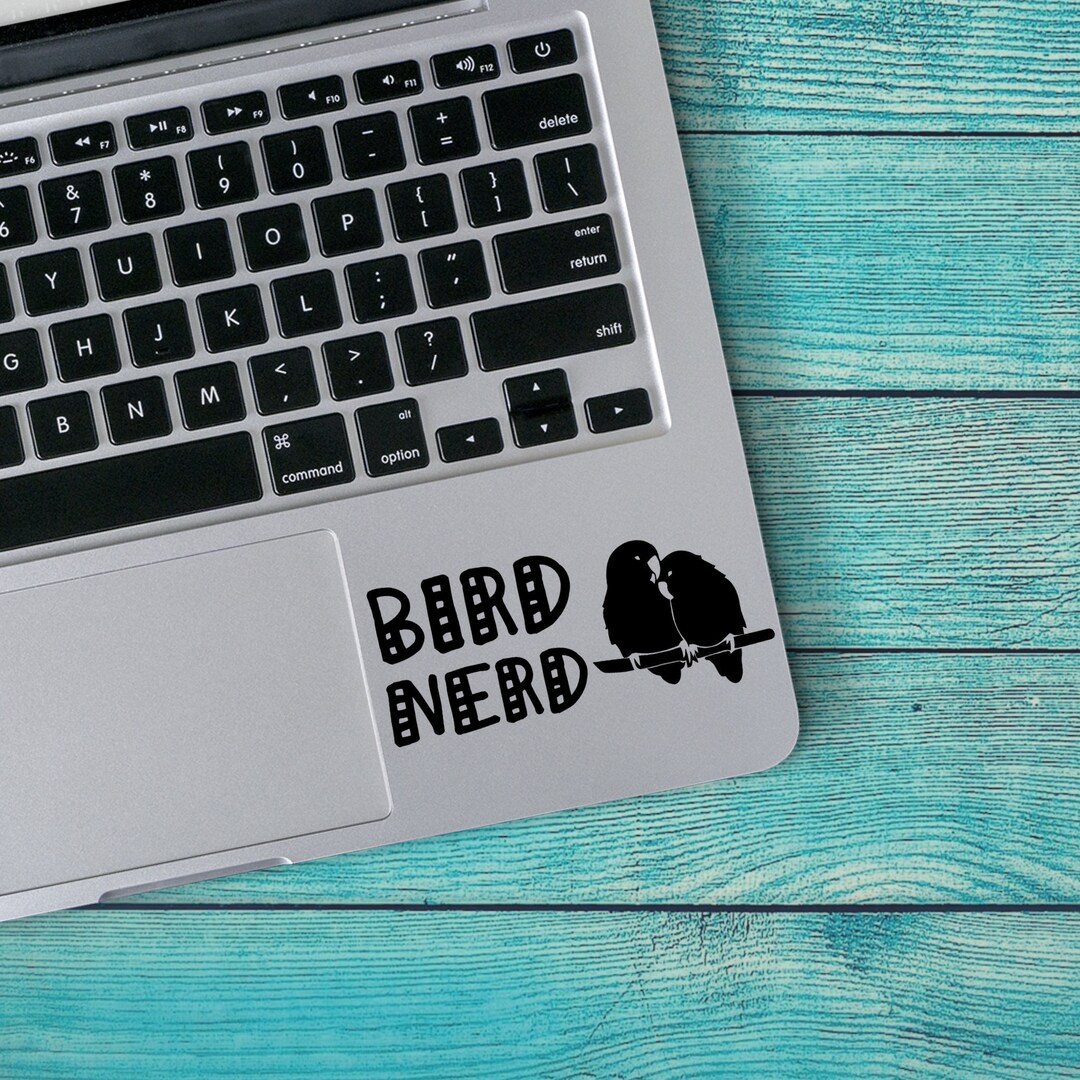 Bird Nerd Custom Vinyl Decal Sticker - Choose Your Color and Size ...