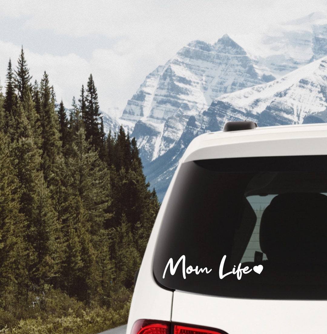 Mom Life Custom Vinyl Decal Sticker - Choose Your Color and Size - Mom ...