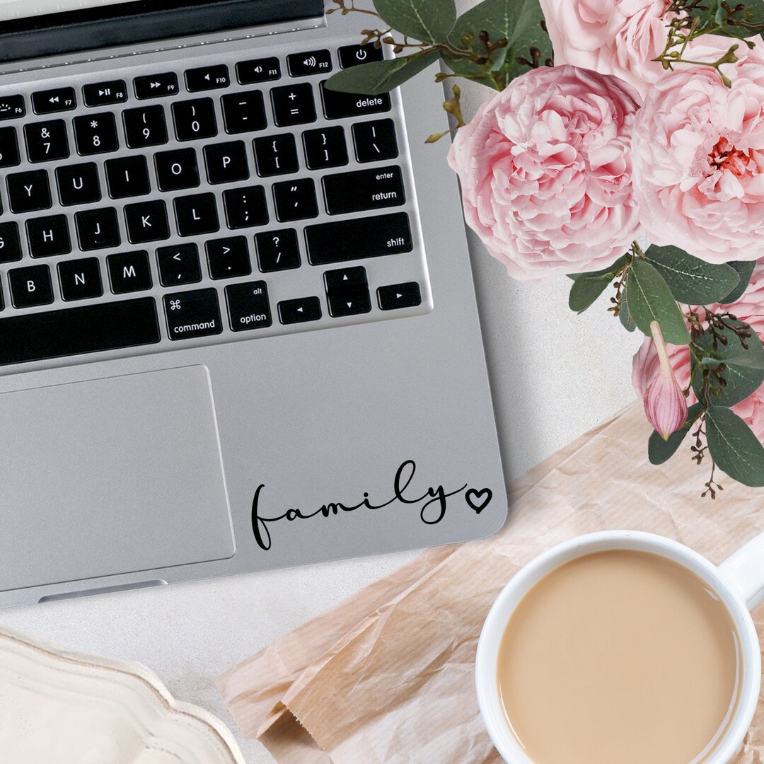 Family Heart V2 Custom Vinyl Decal Sticker - Choose Your Color and Size ...