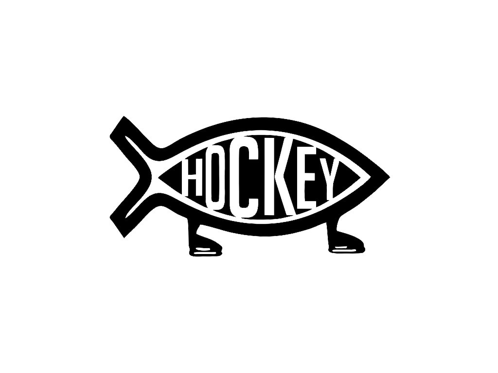 Decal Hockey Fish Custom Vinyl Decal Sticker Choose Your - Etsy