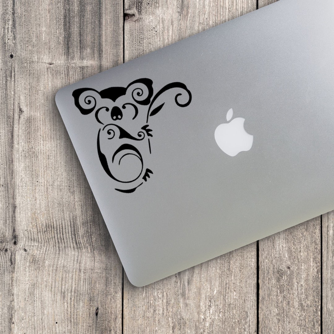 Tribal Koala Custom Vinyl Decal Sticker - Choose Your Color and Size ...
