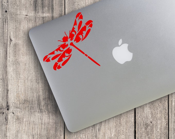 Dragonfly Sticker Vinyl Decal - Etsy