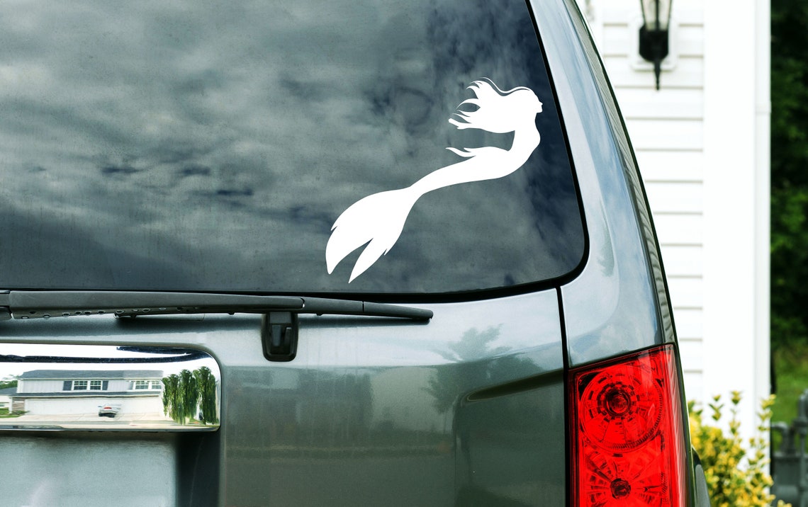 Mermaid V15 Custom Vinyl Decal Sticker Choose Your Color and | Etsy