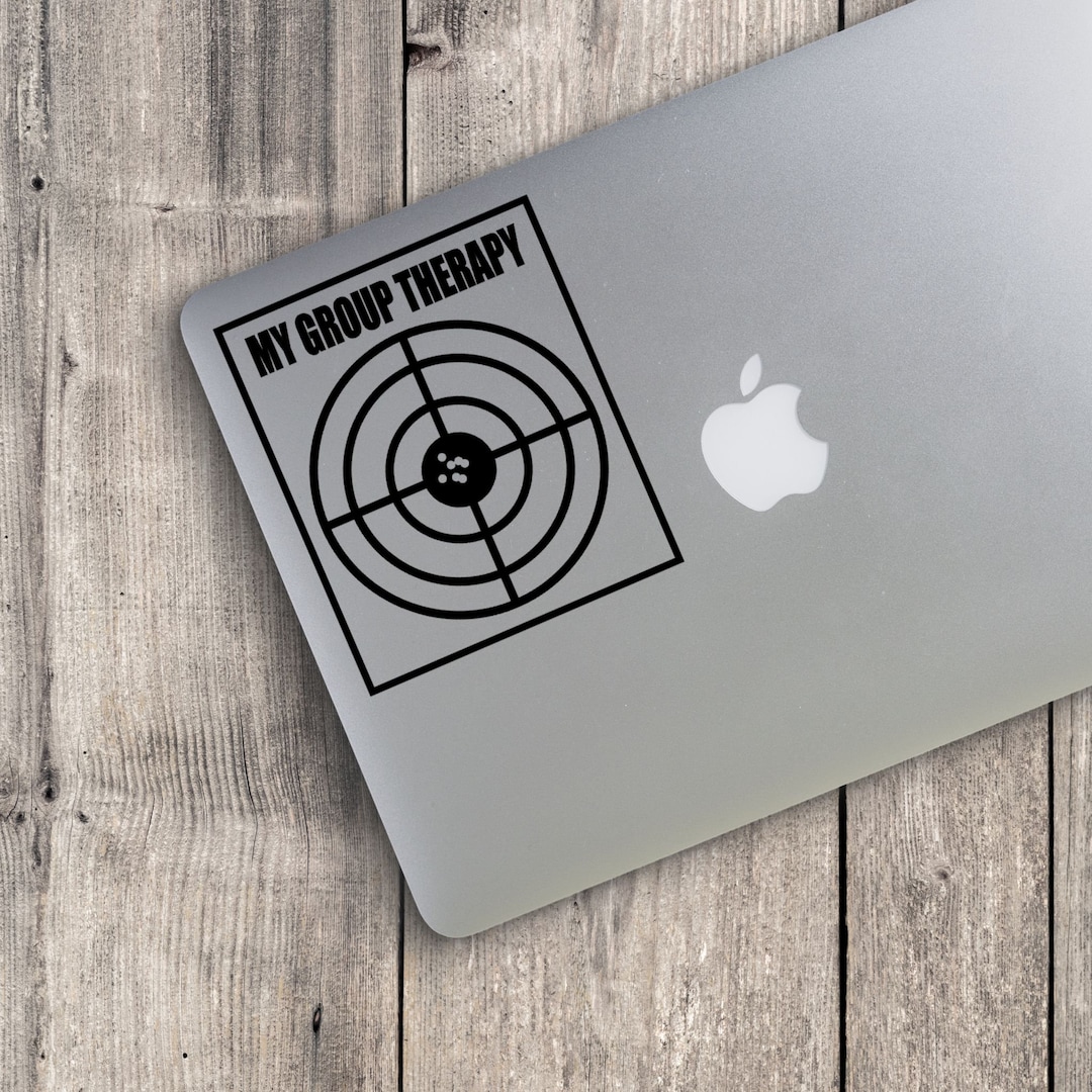 Decal - My Group Therapy Decal Sticker, Pro Gun Sticker, Pro Gun Decal ...
