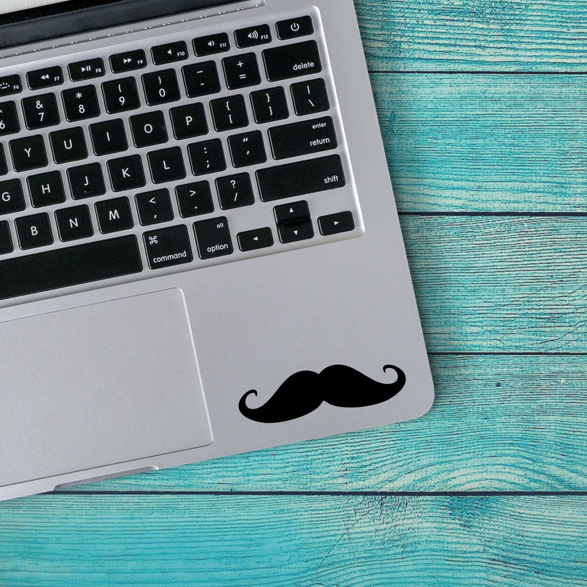 Mustache Custom Vinyl Decal Sticker - Choose Your Color and Size - - Etsy