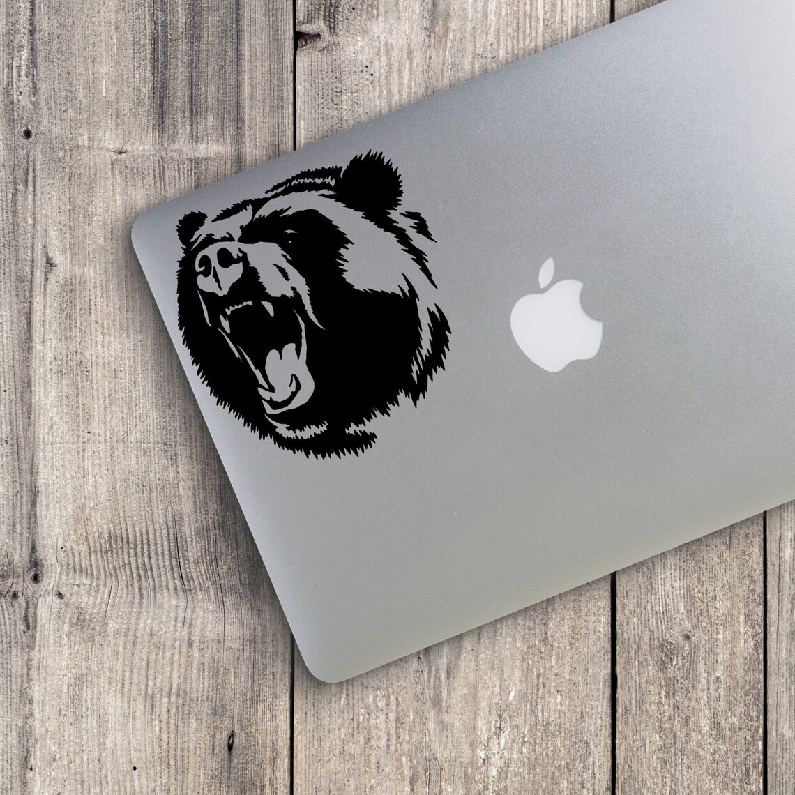 Bear Custom Vinyl Decal Sticker Choose Your Color Bear - Etsy