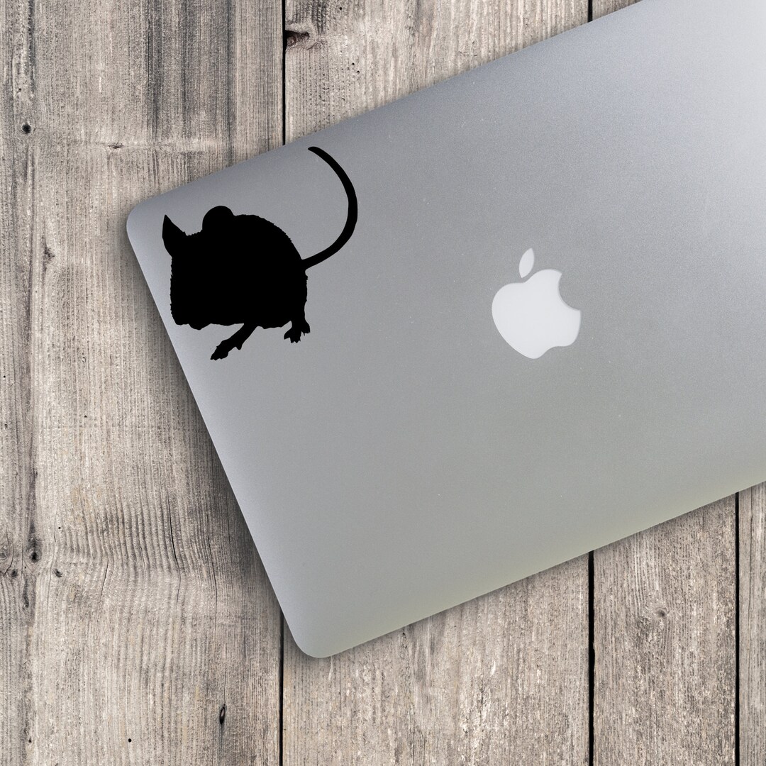 Vinyl Decal - Mouse V1 Silhouette Custom Vinyl Decal Sticker - Choose ...
