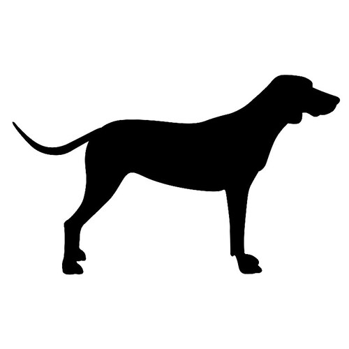 Basset Hound Dog V2 Silhouette Custom Vinyl Decal Sticker - Etsy