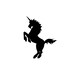 Vinyl Decal - Unicorn V2 Custom Vinyl Decal Sticker - Choose Your Color ...