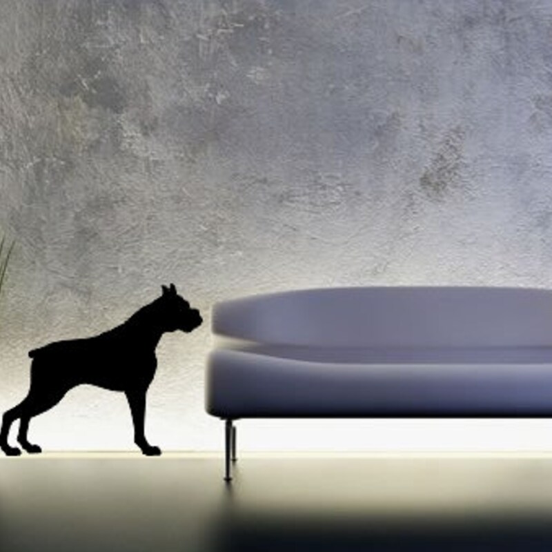 Boxer Dog Decal - Etsy