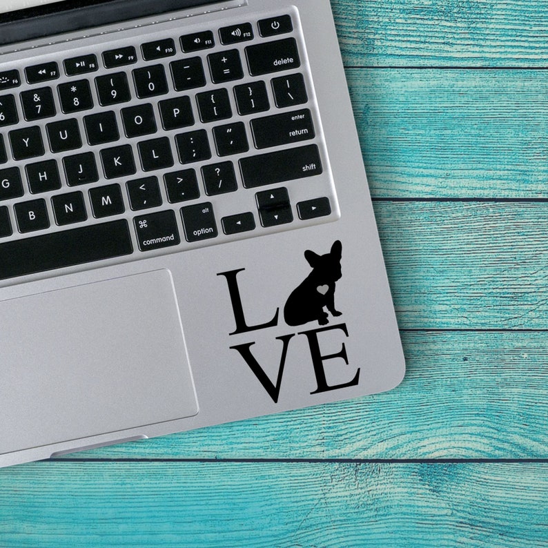 French Bulldog V1 LOVE, Frenchie Love, Frenchie Sticker, Love French ...