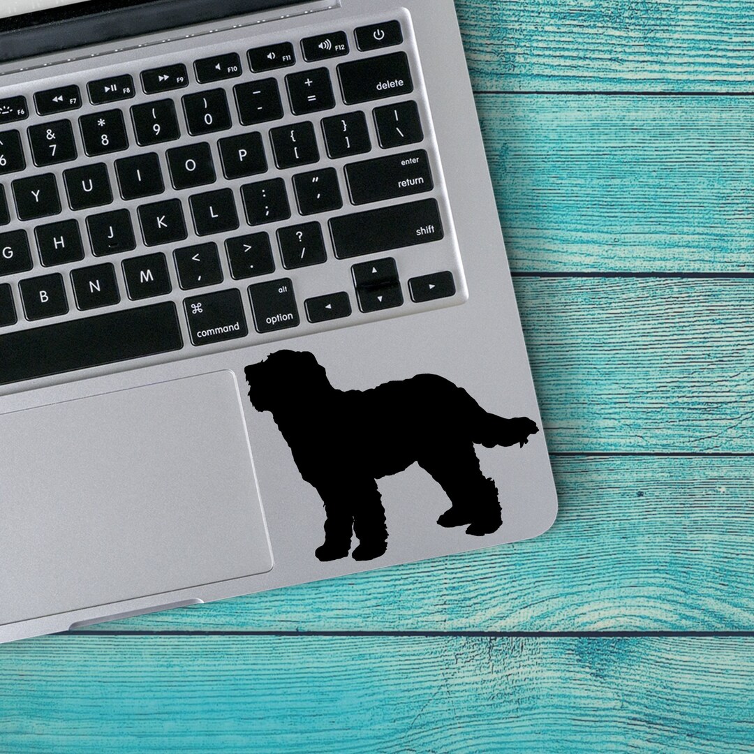 Vinyl Decal - Goldendoodle Dog Breed Silhouette Custom Vinyl Decal ...