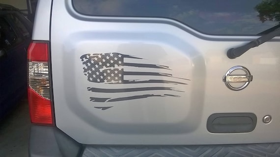 American Flag Custom Vinyl Decal Sticker Choose Your Color & - Etsy