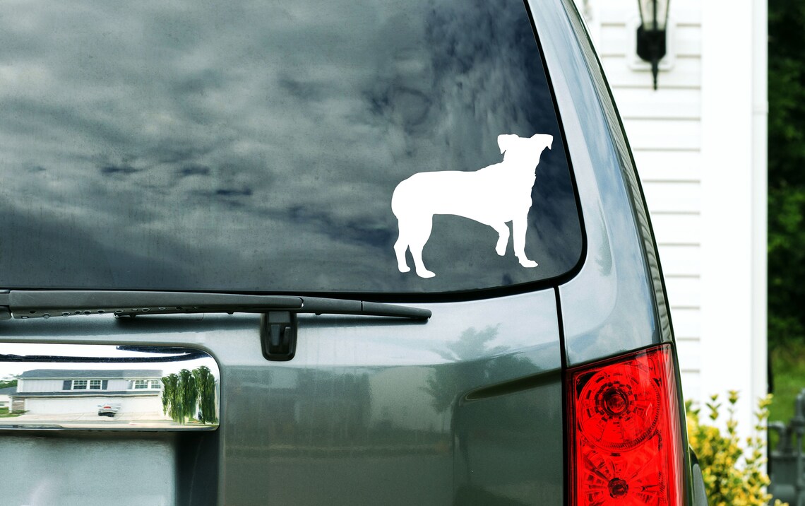Chiweenie Dog Silhouette Custom Vinyl Decal Sticker - Choose Your Color ...