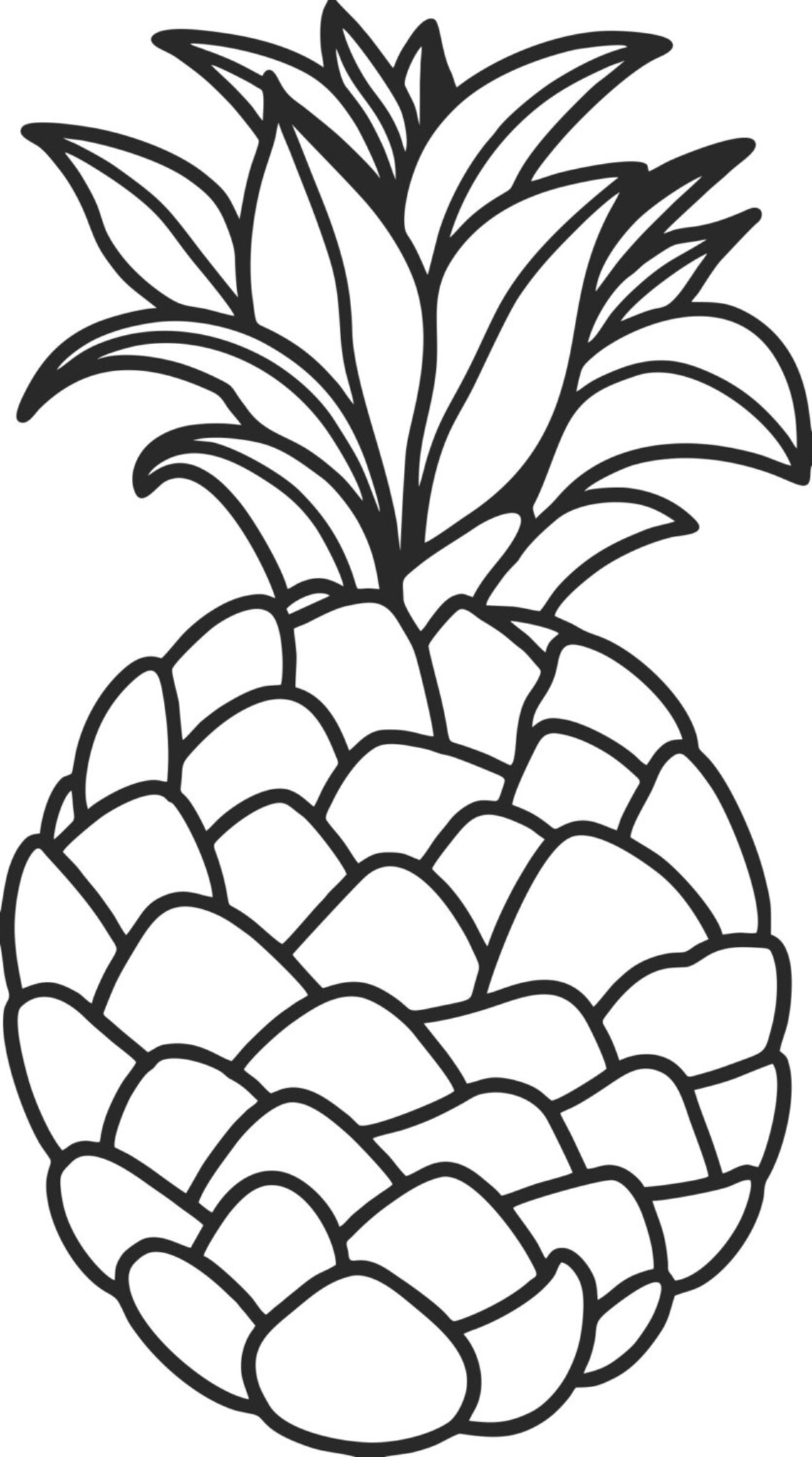 Pineapple Custom Vinyl Decal Sticker Choose Your Color and | Etsy