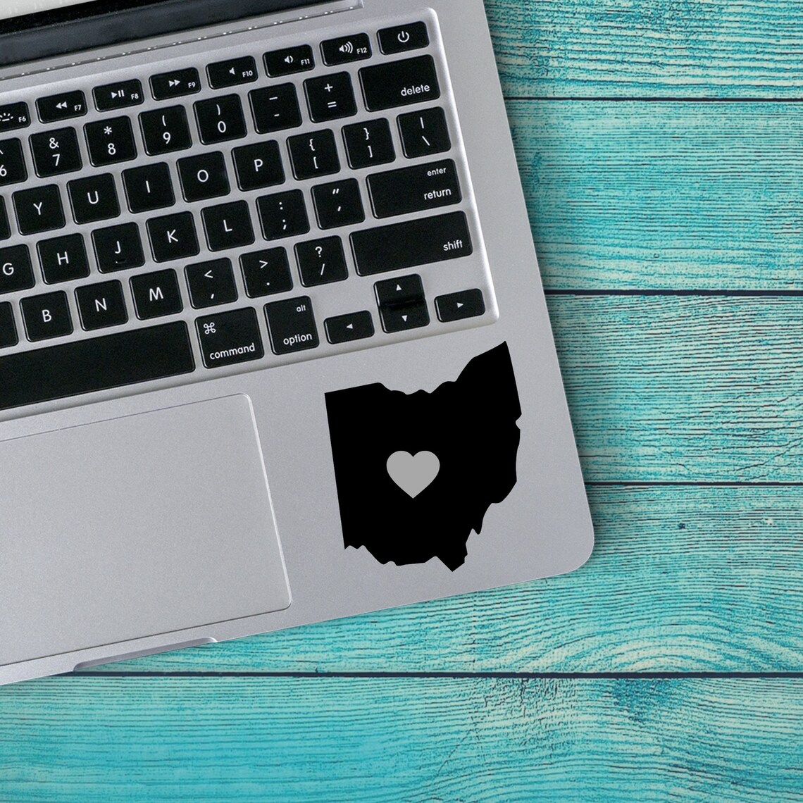 Ohio Love Custom Vinyl Decal Sticker - Choose Your Color and Size ...