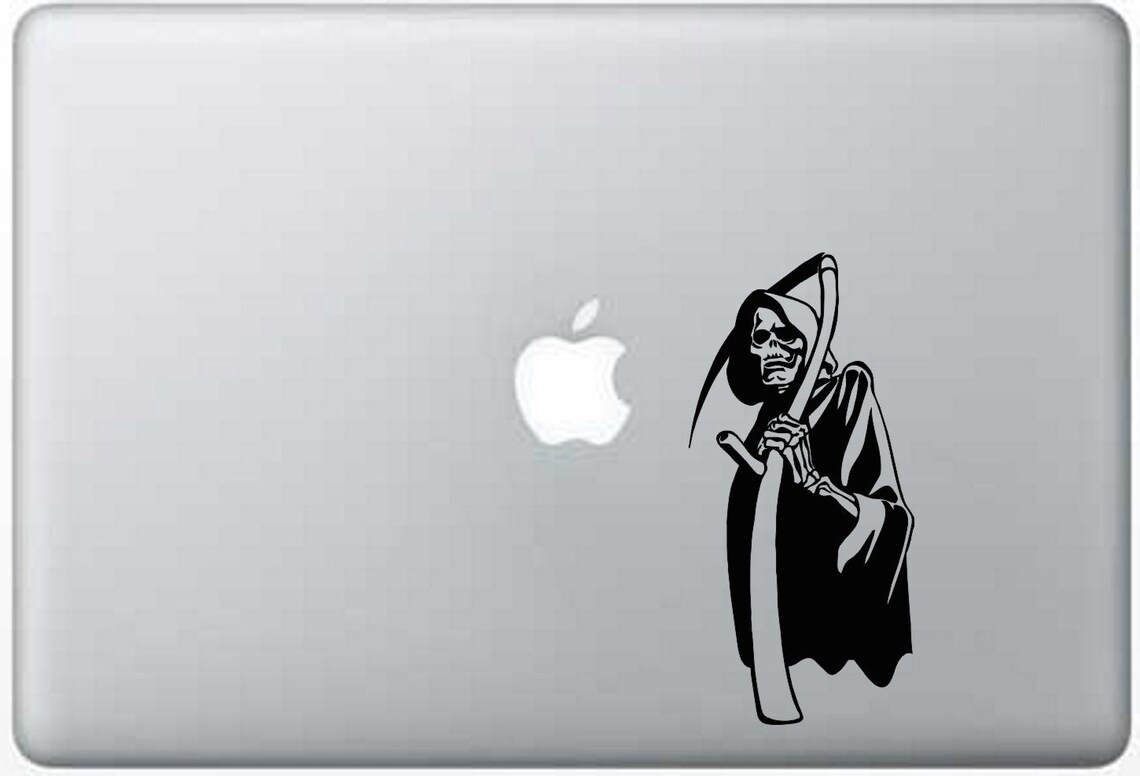Grim Reaper Custom Vinyl Decal Sticker - Choose Your Color and Size ...