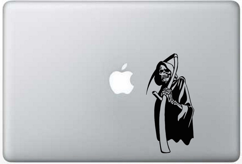 Grim Reaper Custom Vinyl Decal Sticker Choose Your Color and - Etsy