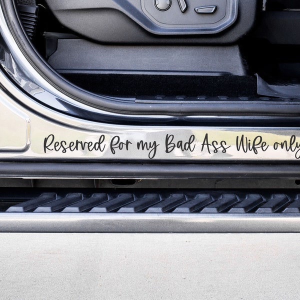 Bad Ass Wife Stickers - Etsy