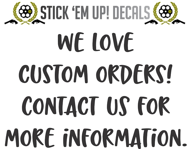 Decal Hockey Fish Custom Vinyl Decal Sticker Choose Your - Etsy