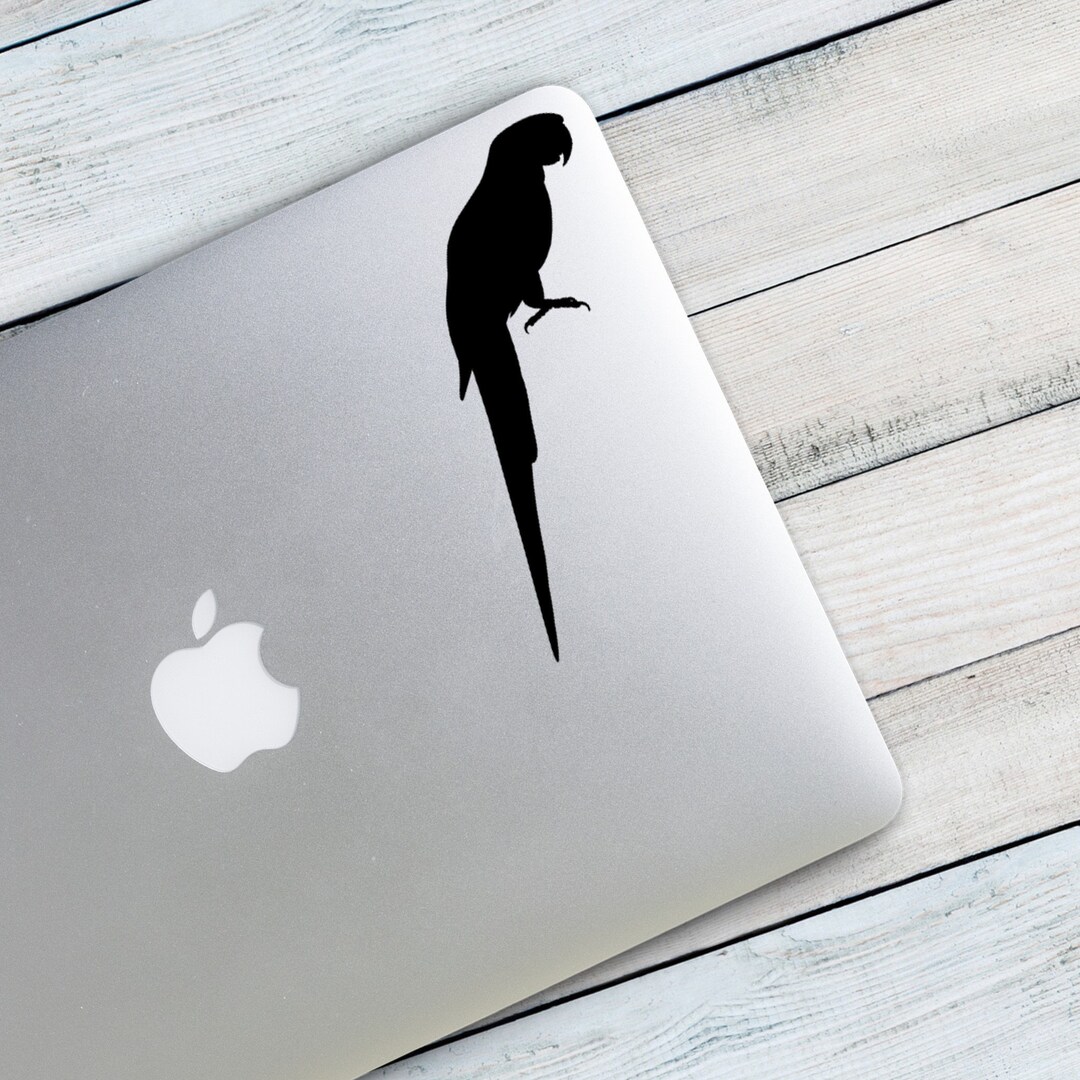 Macaw V8 Silhouette Custom Vinyl Decal Sticker - Choose Your Color and ...