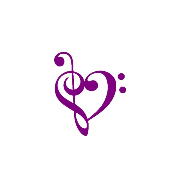 Music Notes Decal - Etsy