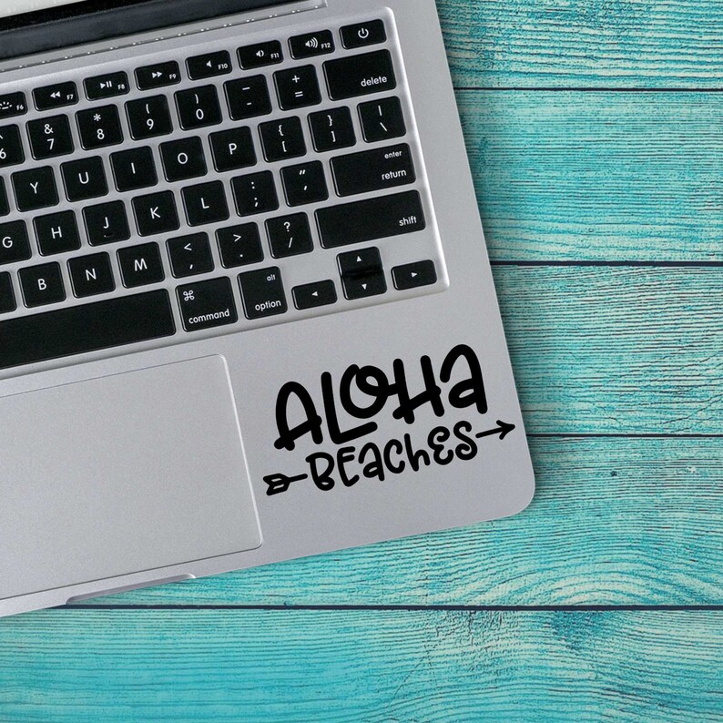 Aloha Beaches Custom Vinyl Decal Sticker - Choose Color - Aloha Beaches ...