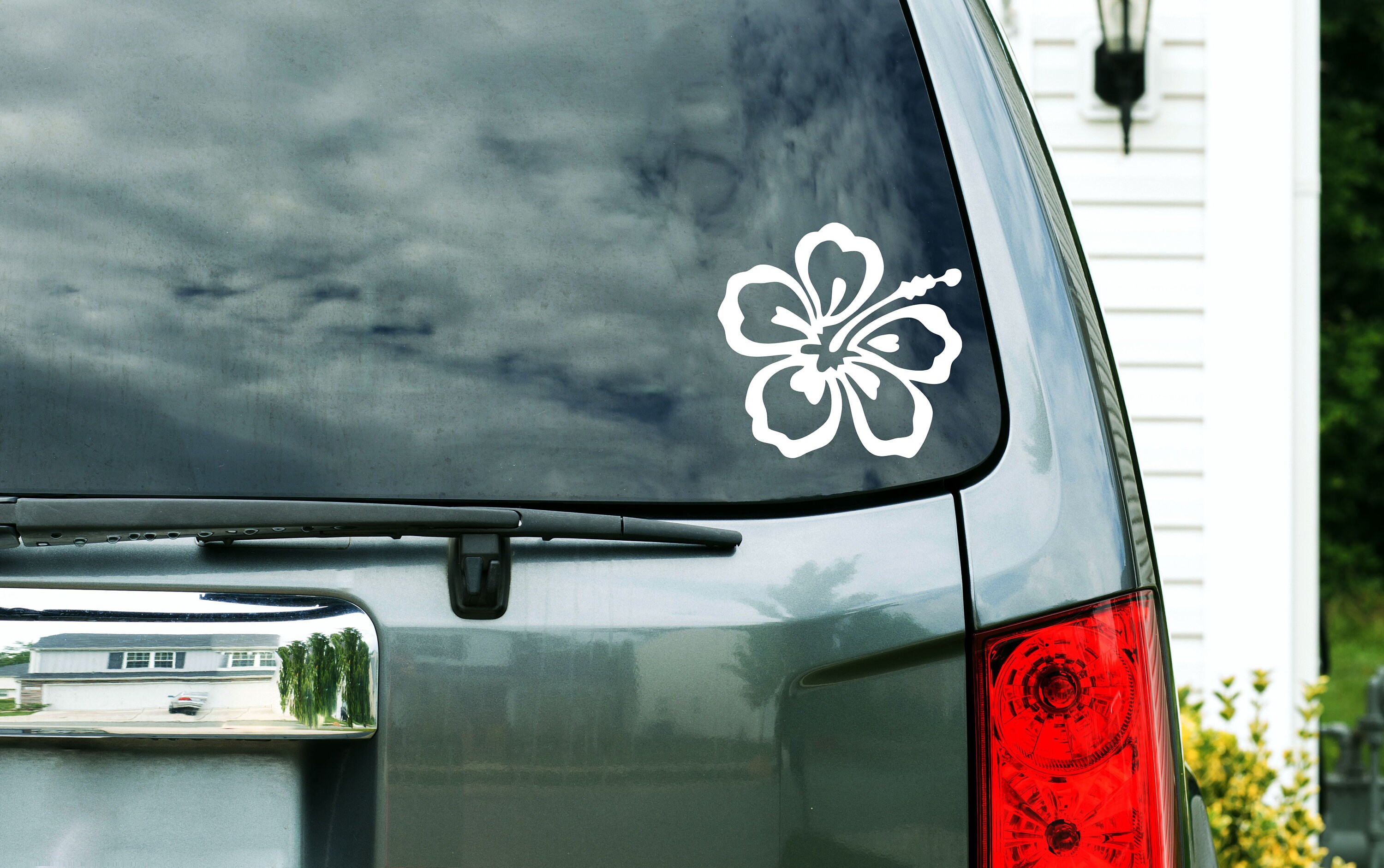 Flower V2 Custom Vinyl Decal Sticker Choose Your Color and - Etsy