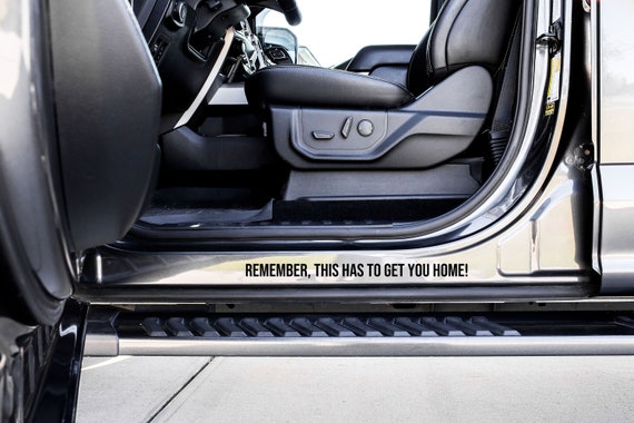 Remember This Has to Get You Home Vinyl Decal Sticker Choose - Etsy