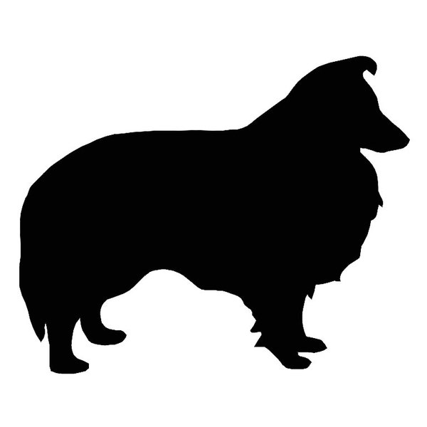 Sheltie Silhouette - Etsy
