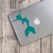 Mermaid V12 Custom Vinyl Decal Sticker - Choose Your Color and Size ...