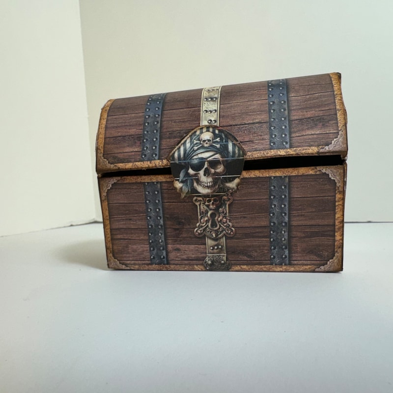 Pirate Treasure Chest Storage Box - Etsy