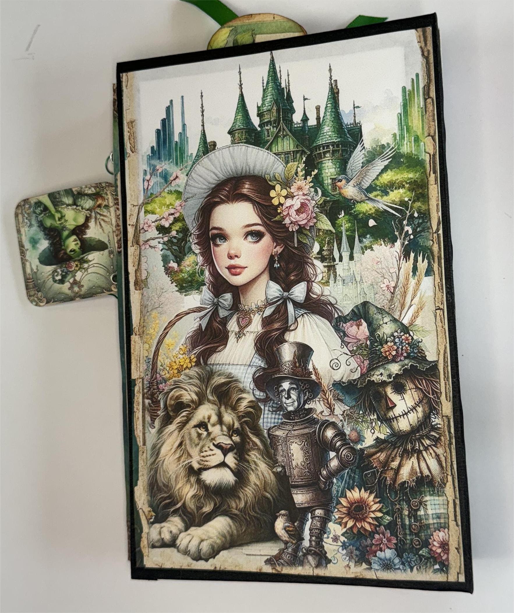Wizard of Oz Journal: Emerald City Theme, Handmade Paper - Etsy