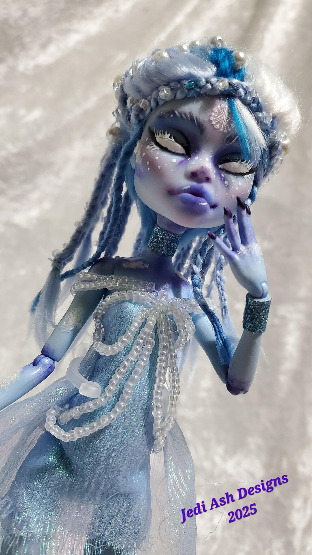 OOAK Monster Art Doll Frostbite Original Character - Etsy
