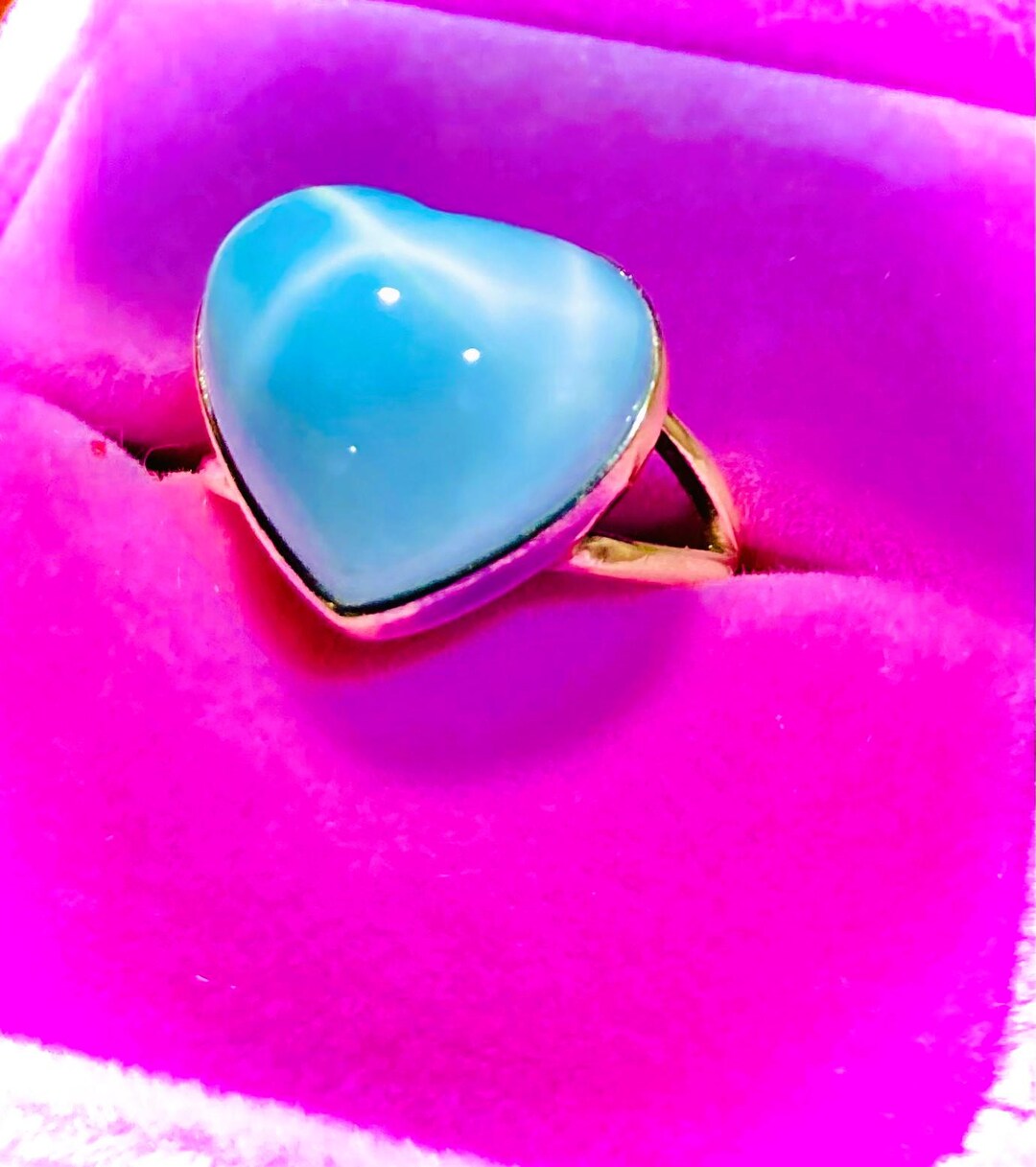 Vintage Mesmerizing Larimar Goddess!!! A Mermaid's Secret Love Otherworldly Adventure Deep Blue ...