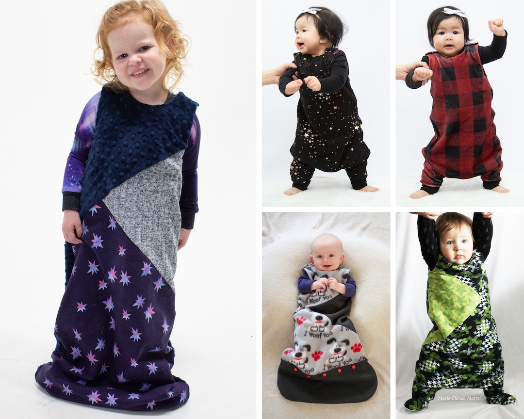 Stellar Sleep Sack PDF Sewing Pattern for Babies and Toddlers With ...