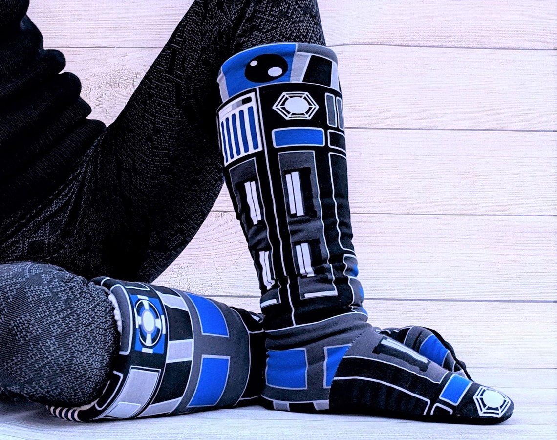 Canmore Cuddle Boots PDF Sewing Pattern, for KNIT FABRICS, Ankle/mid ...