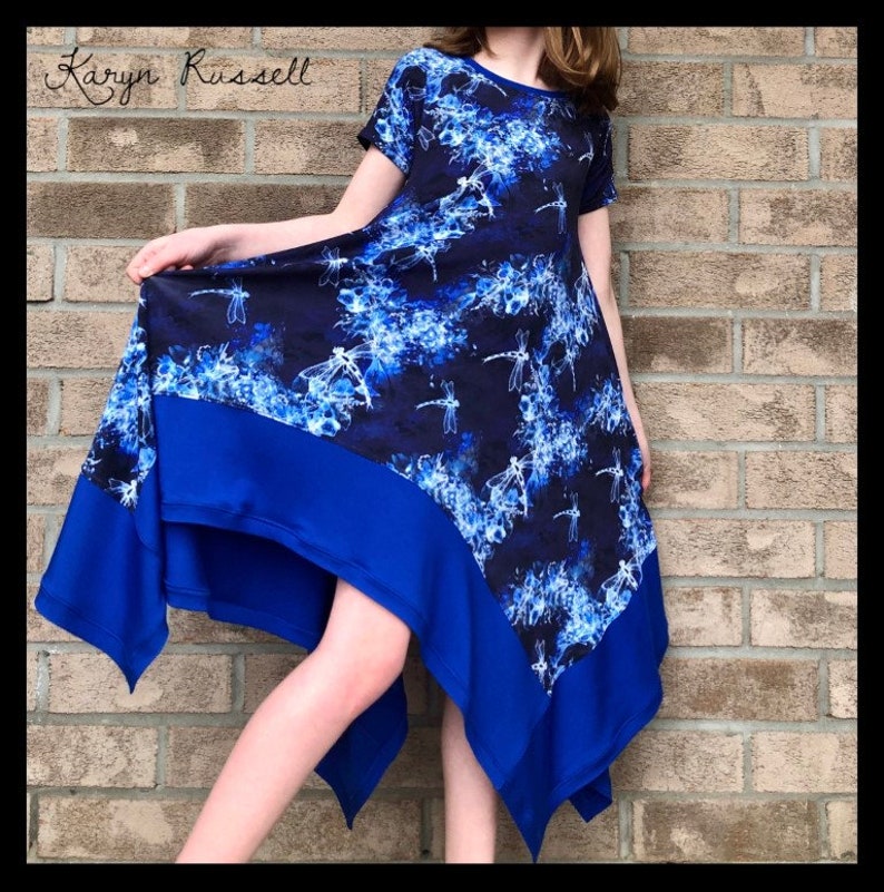 Emilia Dress Pattern for Toddlers and Girls Swing Dress - Etsy