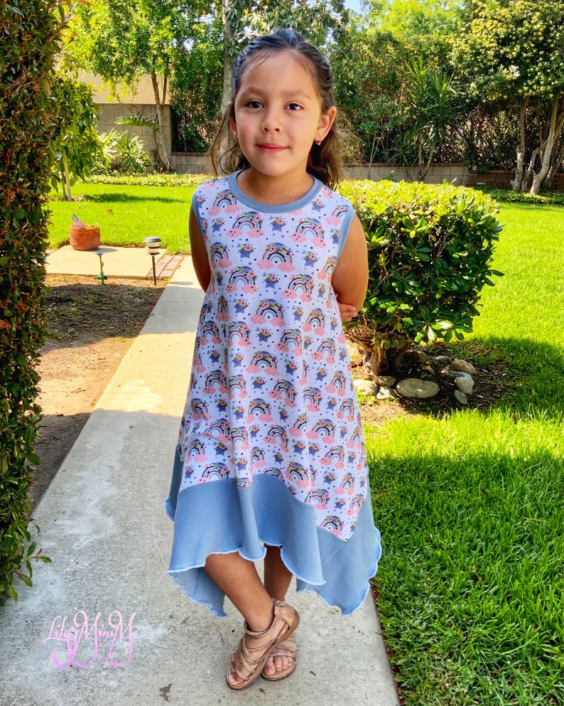 Emilia Dress Pattern for Toddlers and Girls Swing Dress - Etsy