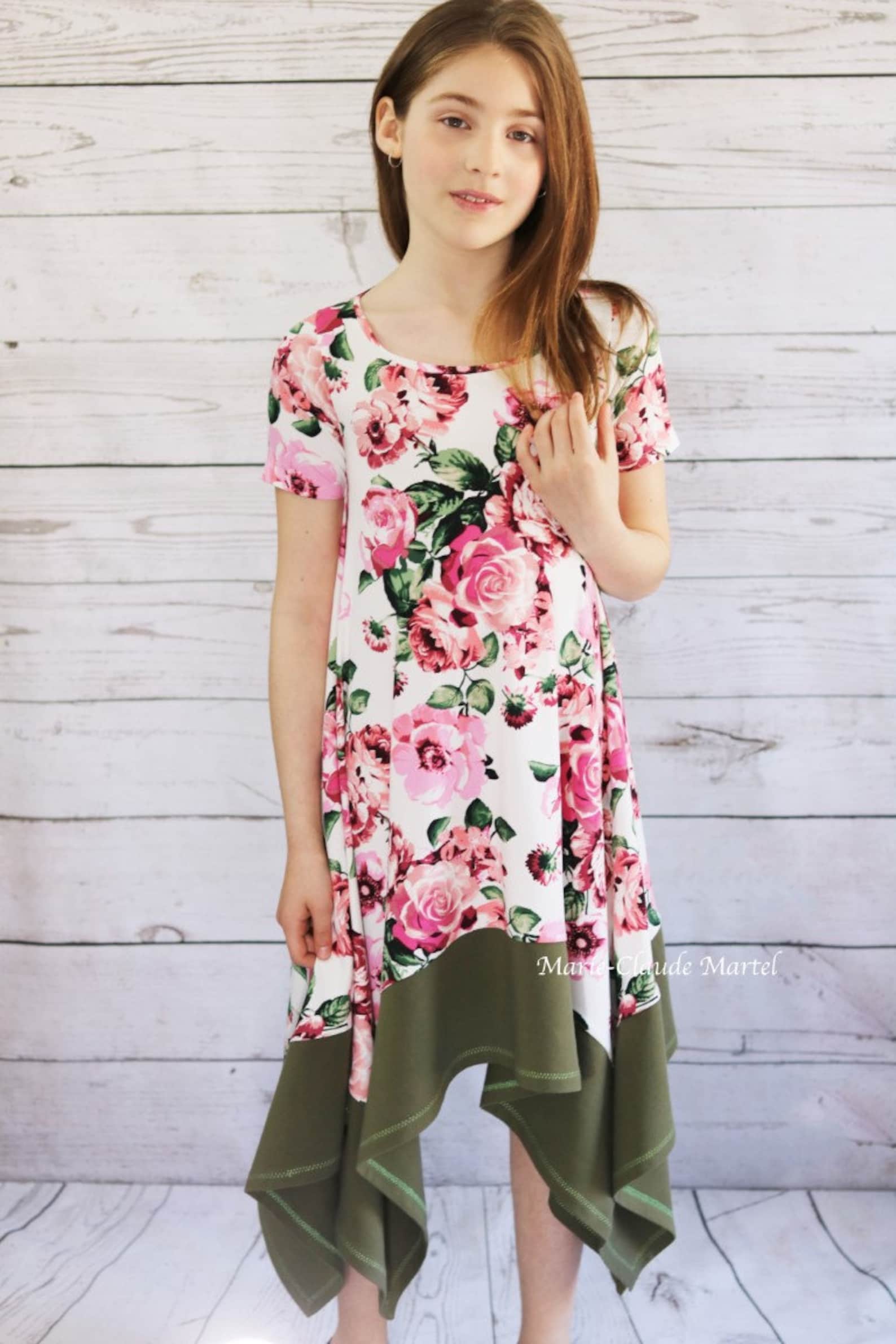 Emilia Dress Pattern for Toddlers and Girls Swing Dress - Etsy