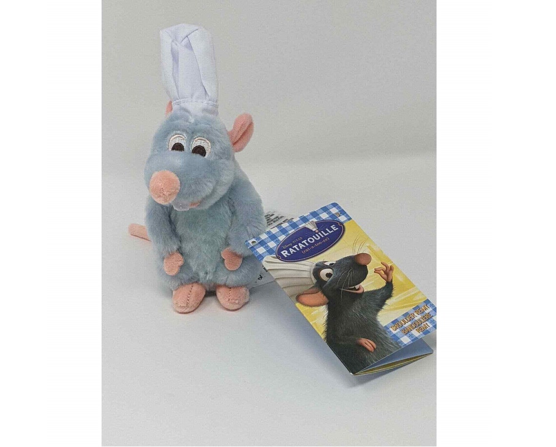 Ratatouille Chef Remy Magnetic Shoulder Plush Toy Shoulder Pal - Etsy ...
