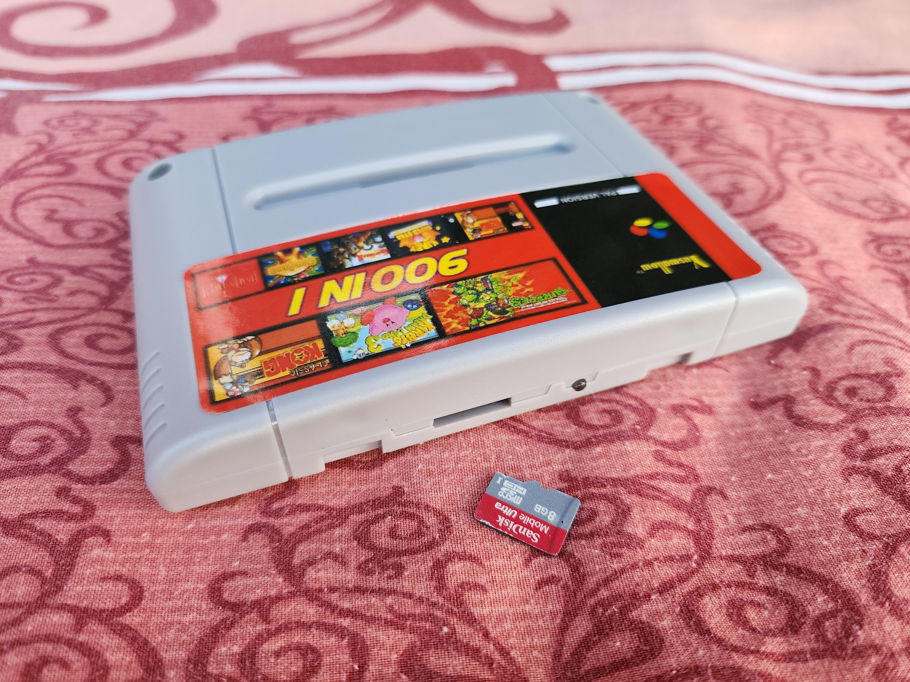 Super 900 in 1 Game 16 Bit for Super Nintendo SNES Multi Cart Game ...