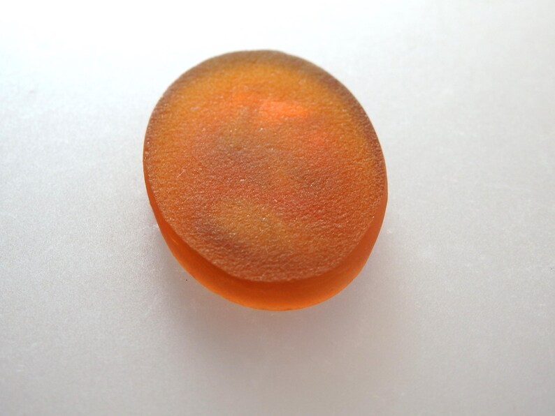 MARS GOD of WAR Honey Amber Venetian Glass Intaglio, Oval ~ 27mmx19mm ...