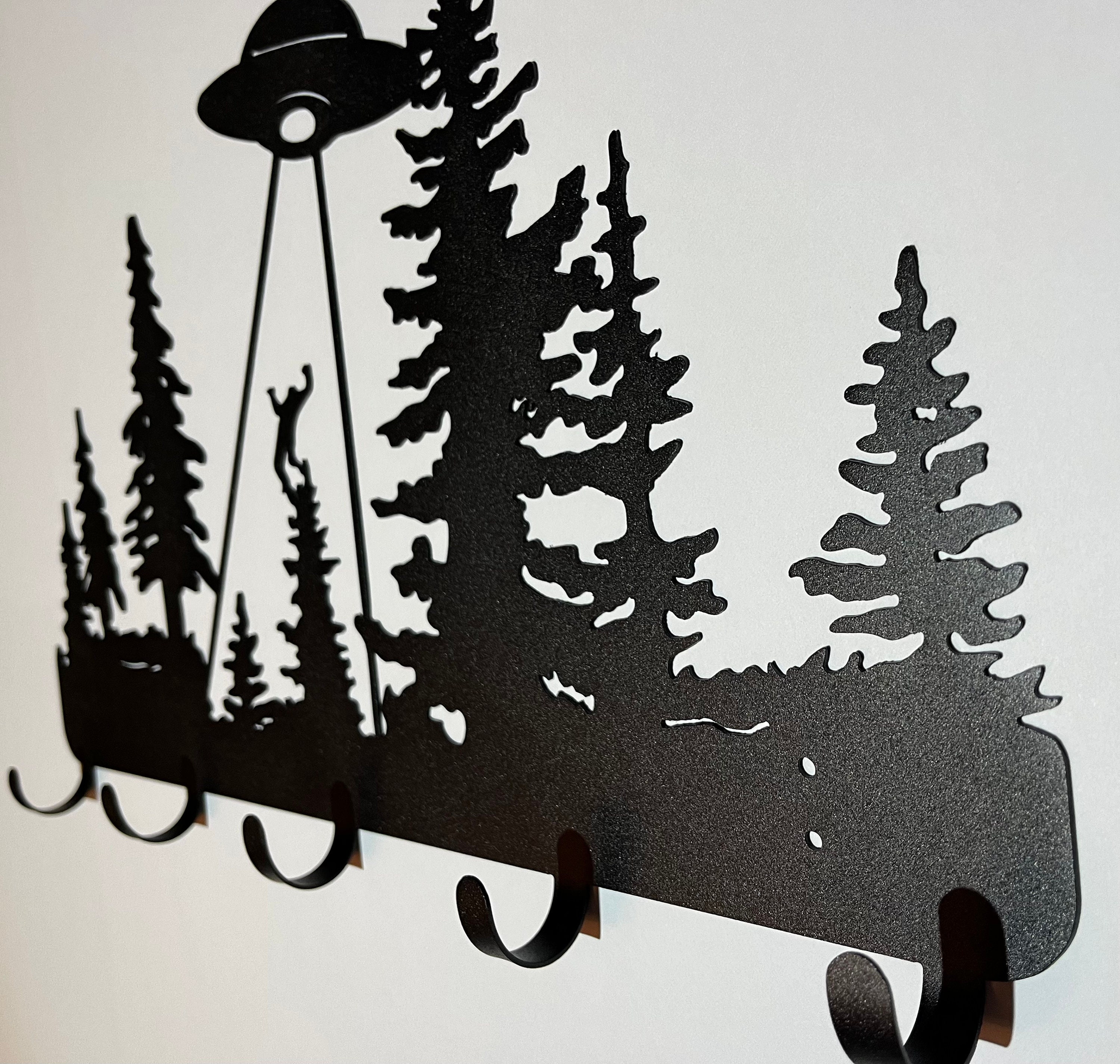 Alien Abduction, Metal Wall Hangers, Racks, Hats, Keys, Leashes ...